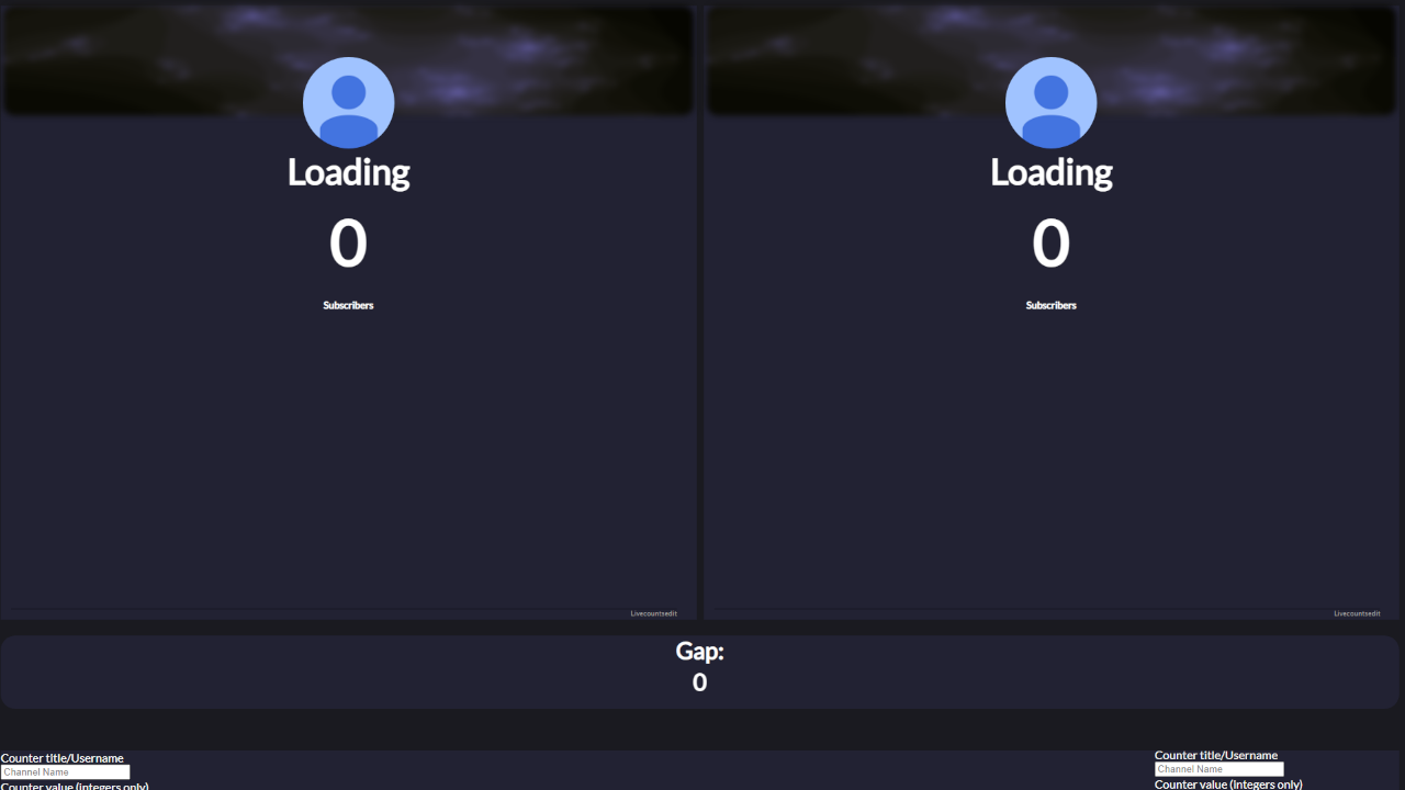 Livecountsedit - Compare